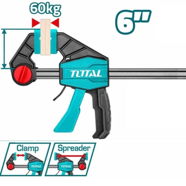 TOTAL THT1340601 Quick Bar Clamps | SATCO